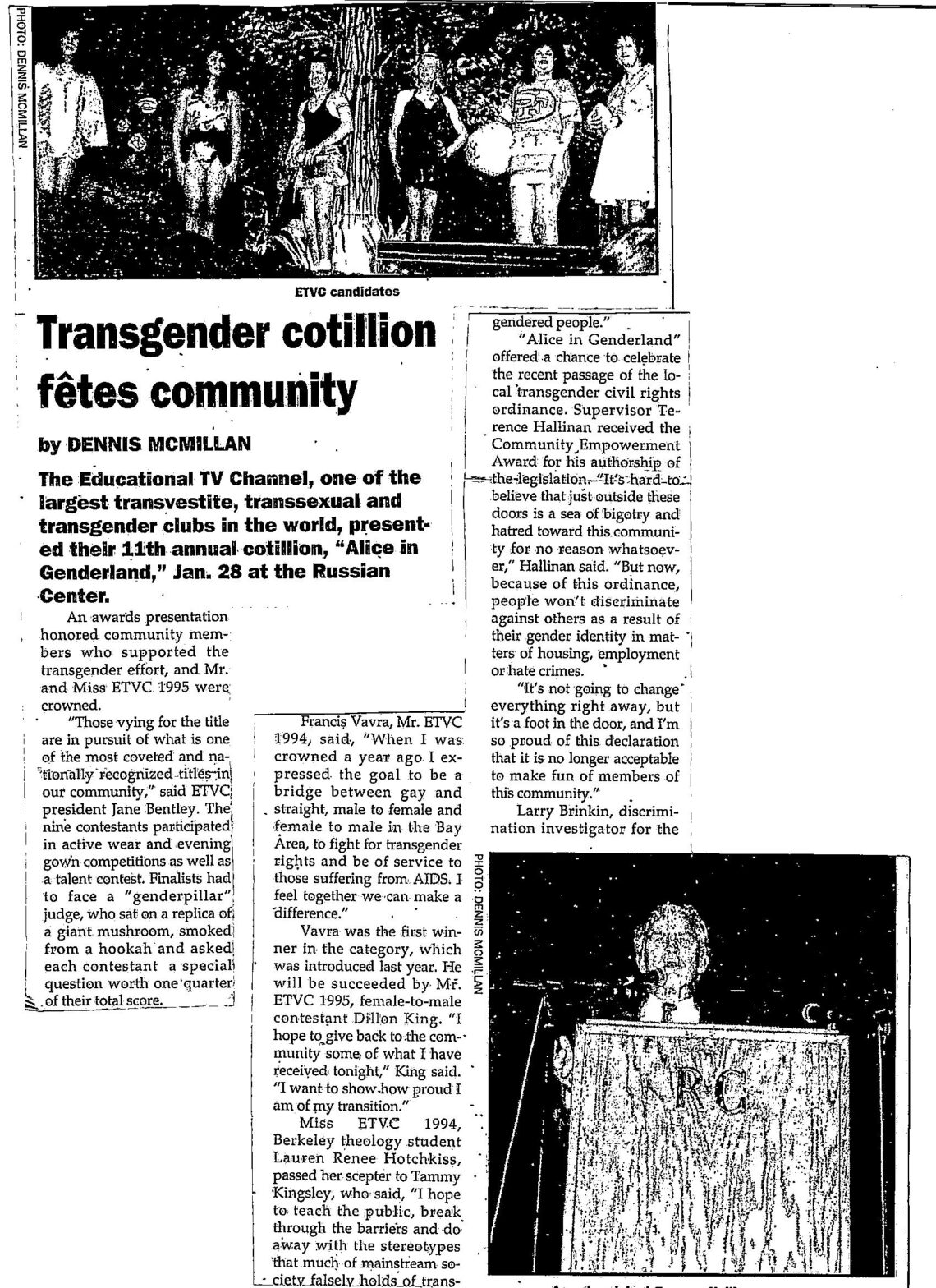 Alice in Genderland – ETVC Archive at LLTA